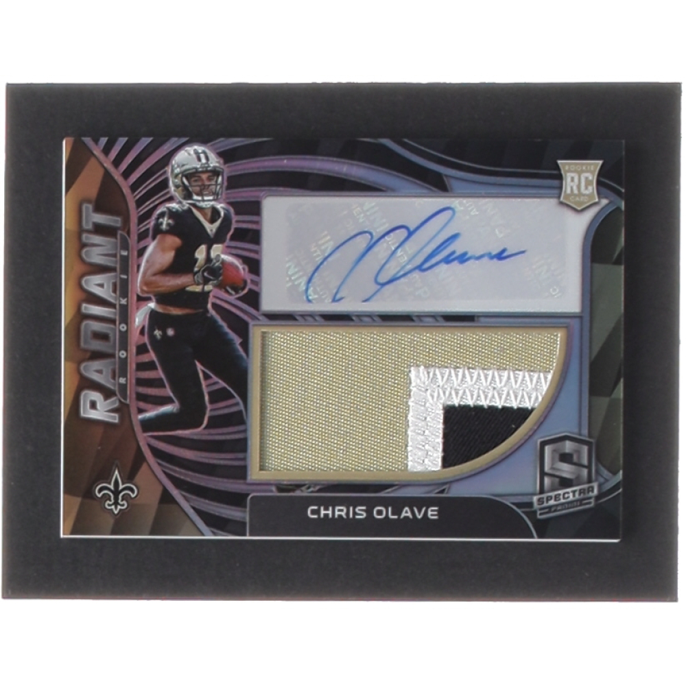 Chris Olave 2022 Panini Spectra Radiant Rookie Patch Signatures #13 #15/99 RC | Pristine Auction