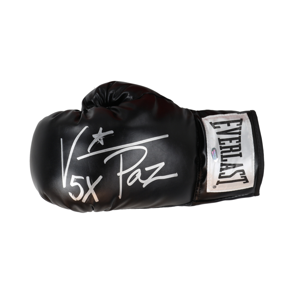 Vinny Paz Signed Everlast Boxing Glove Inscribed "5X" & "2022 ...