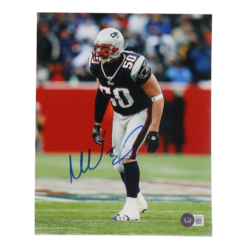 Mike Vrabel Signed Patriots 8x10 Photo (Beckett) | Pristine Auction