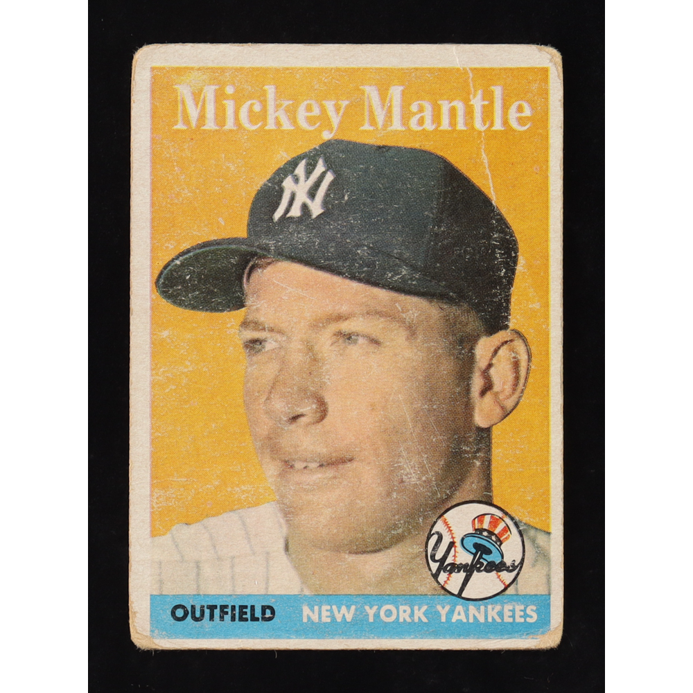 Mickey Mantle 1958 Topps #150 | Pristine Auction