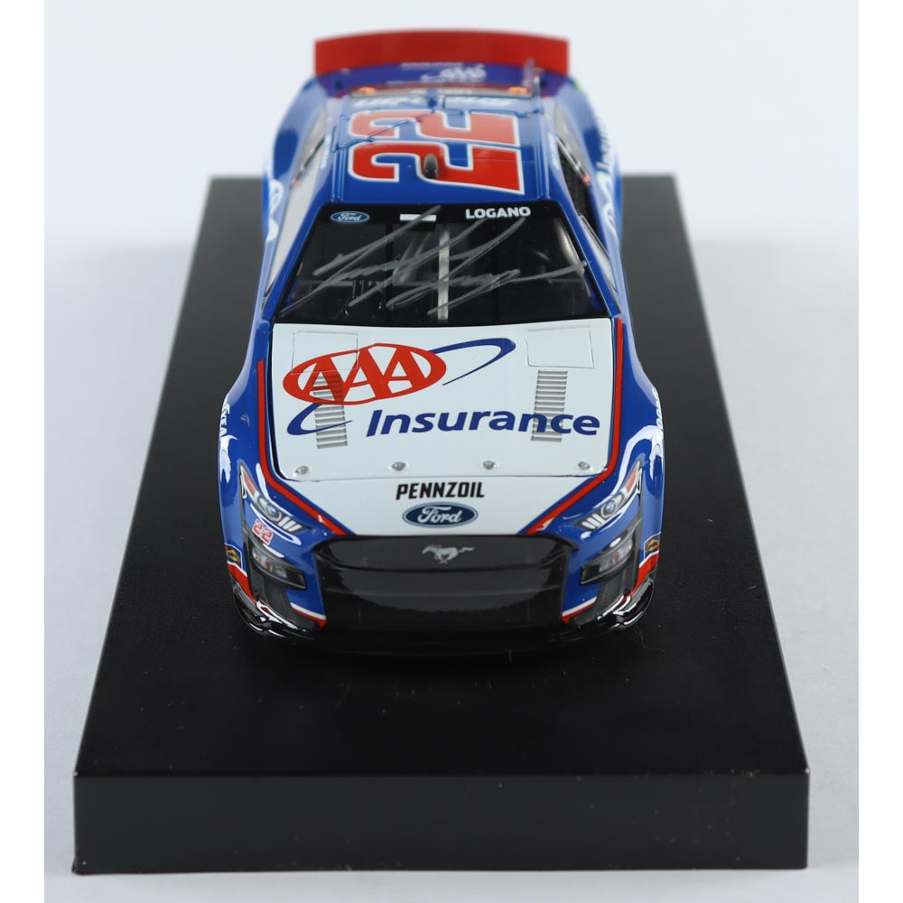 Joey Logano Signed LE NASCAR #22 AAA Insurance 2022 Mustang - 1:24 ...