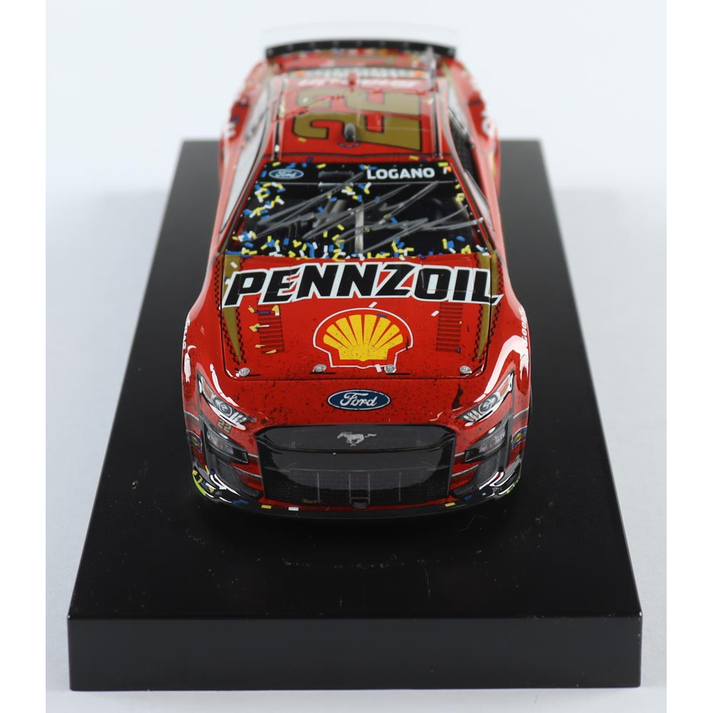 Joey Logano Signed LE NASCAR #22 Shell Penzoil Darlington Win 2022 ...