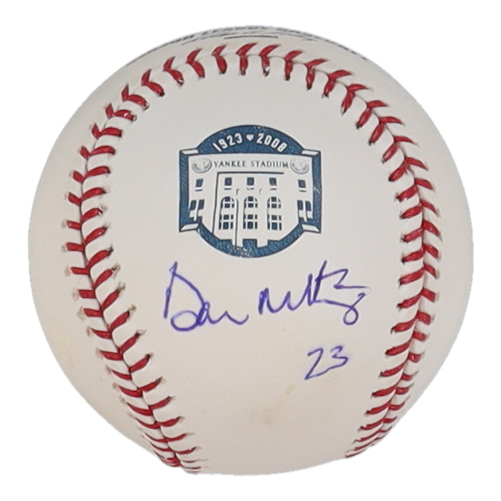 Don Mattingly Signed Commemorative Yankee Stadium OML Baseball (Beckett ...