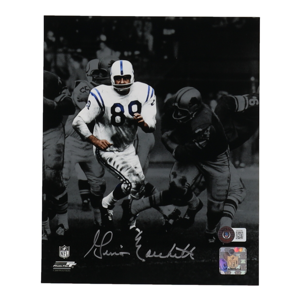 Gino Marchetti Signed Colts 8x10 Photo (Beckett) | Pristine Auction