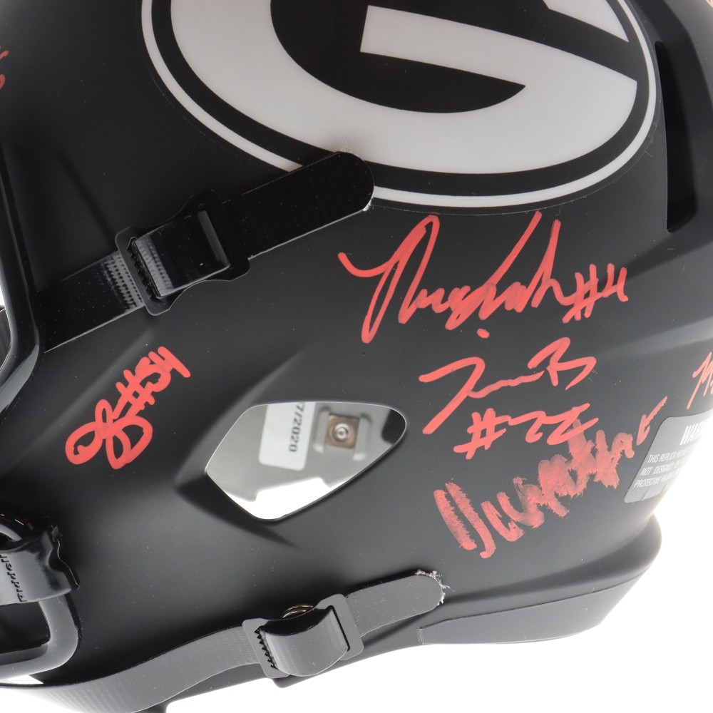 2021 Georgia Bulldogs Full-Size Eclipse Alternate Speed Helmet Team ...