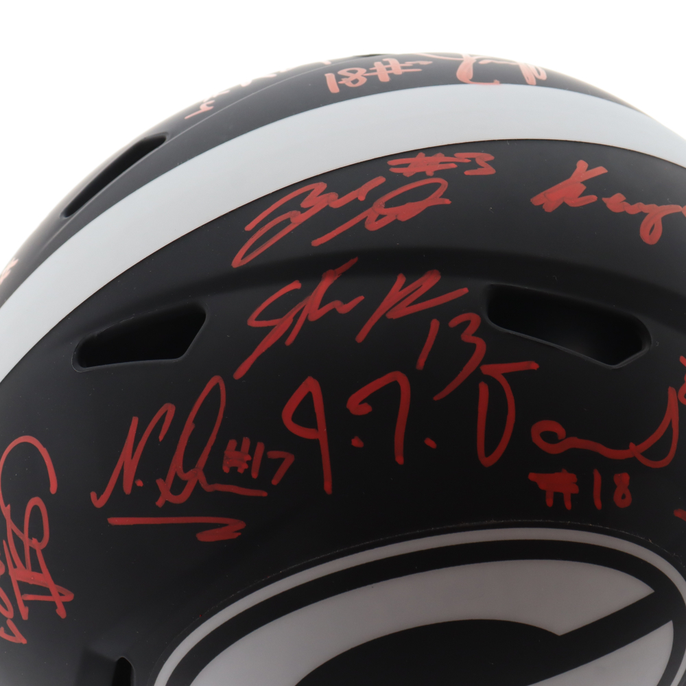 2021 Georgia Bulldogs Full-Size Eclipse Alternate Speed Helmet Team ...