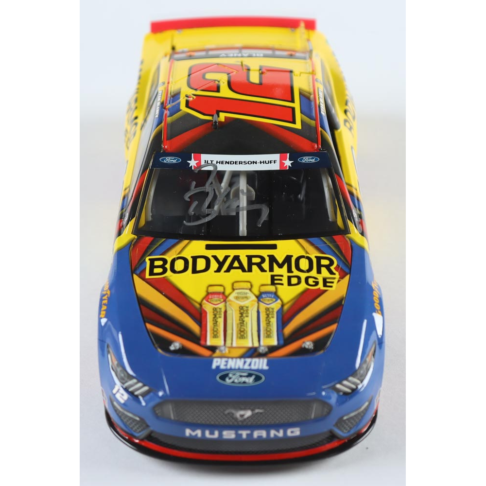 Ryan Blaney Signed NASCAR #12 BodyArmor 2021 Mustang - 1:24 Premium ...