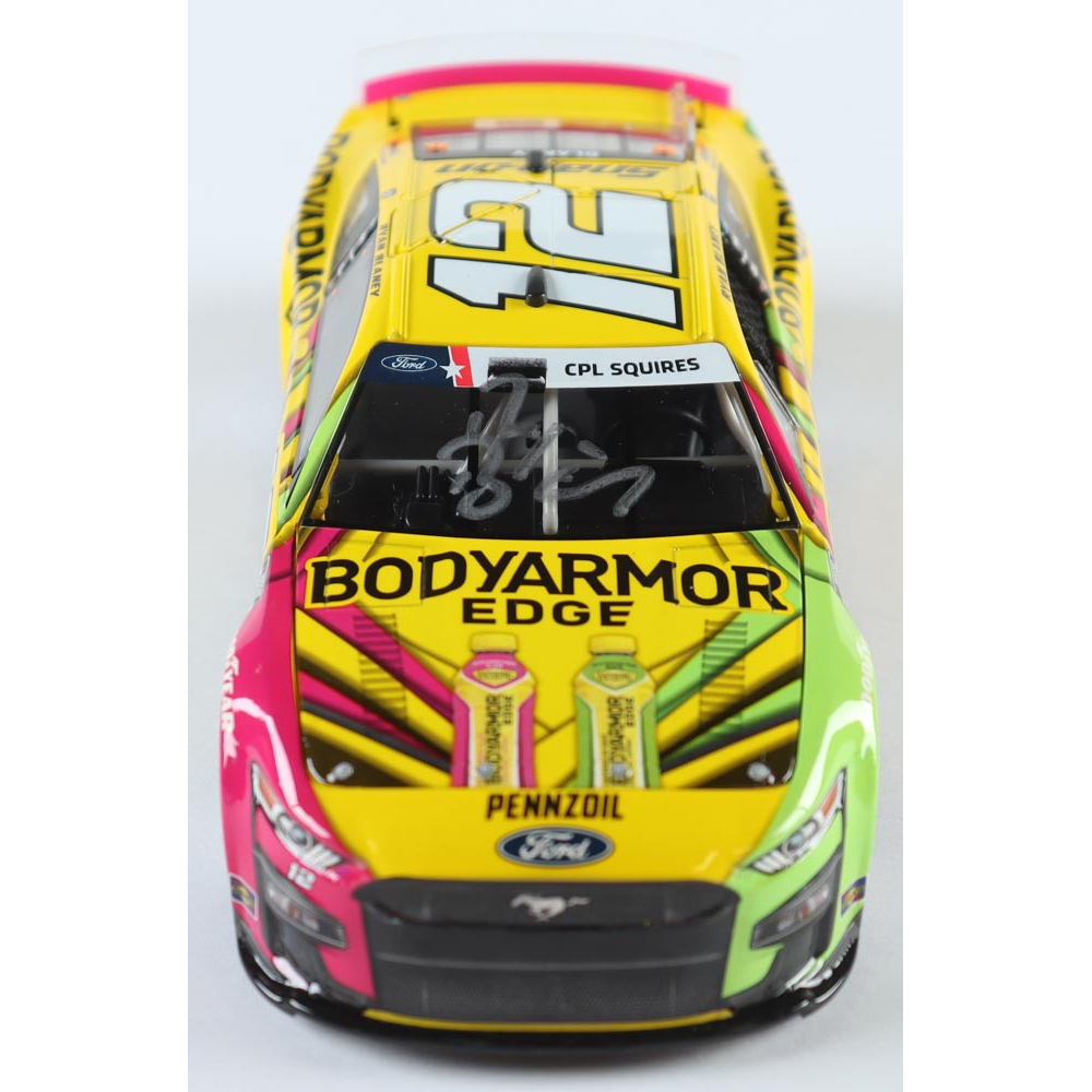 Ryan Blaney Signed NASCAR #12 BodyArmor Edge 2022 Mustang - 1:24 ...