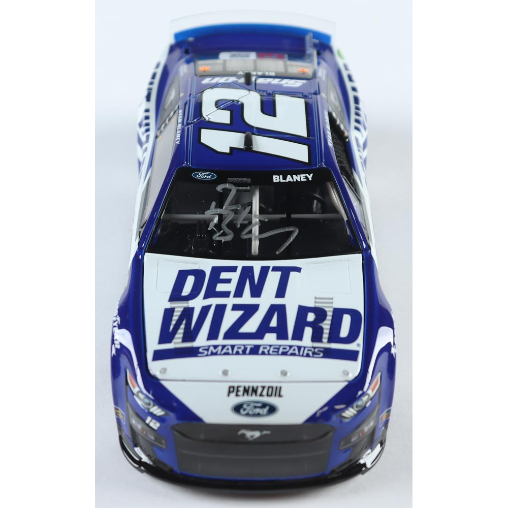 Ryan Blaney Signed LE NASCAR #12 Dent Wizard 2022 Mustang - 1:24 ...