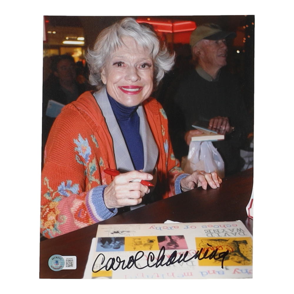 Carol Channing Signed 8x10 Photo (Beckett) | Pristine Auction