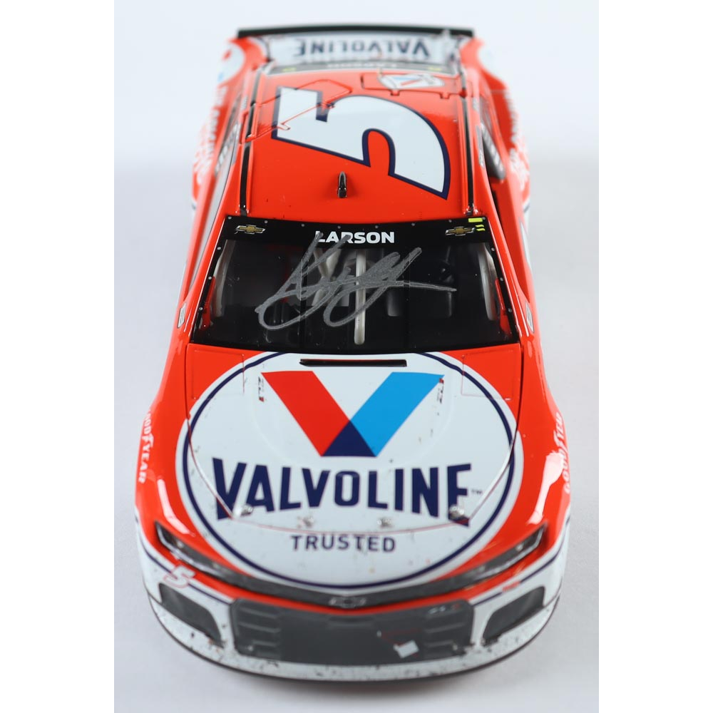 Kyle Larson Signed LE NASCAR #5 Valvoline Nashville Win 2021 Camaro ZL1 ...
