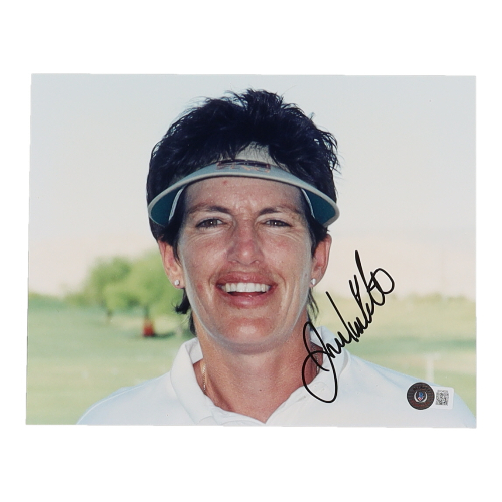 Juli Inkster Signed 8x10 Photo (Beckett) | Pristine Auction