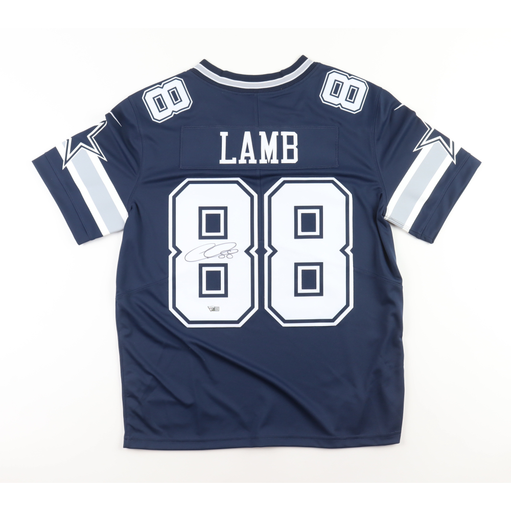 CeeDee Lamb Signed Cowboys Jersey (Fanatics) | Pristine Auction