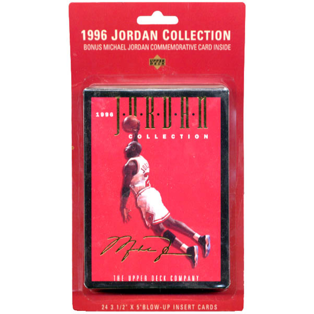 Michael Jordan 1996 Upper Deck Collection Jumbo Boxed Set with (24 ...