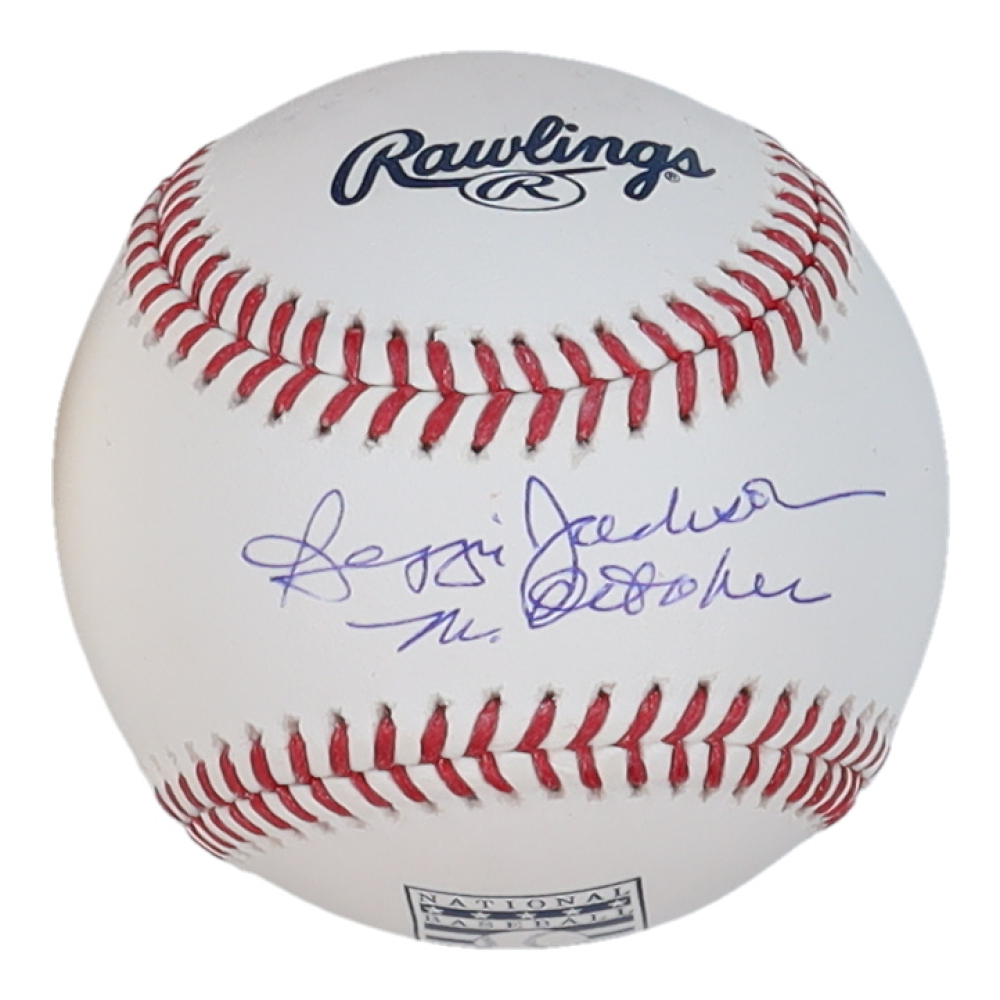 Reggie Jackson Signed OML Baseball Inscribed "Mr. October" (PSA ...