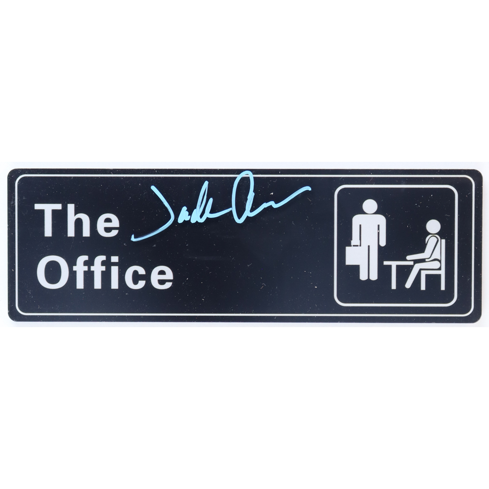 Jack Coleman Signed "The Office" Door Sign (Beckett) | Pristine Auction
