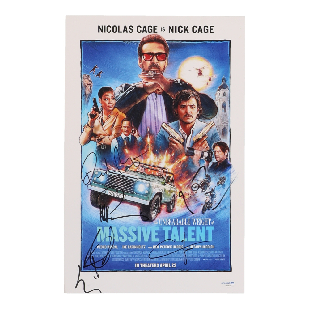 "The Unbearable Weight of Massive Talent" 11x17 Photo Cast-Signed by (5 ...