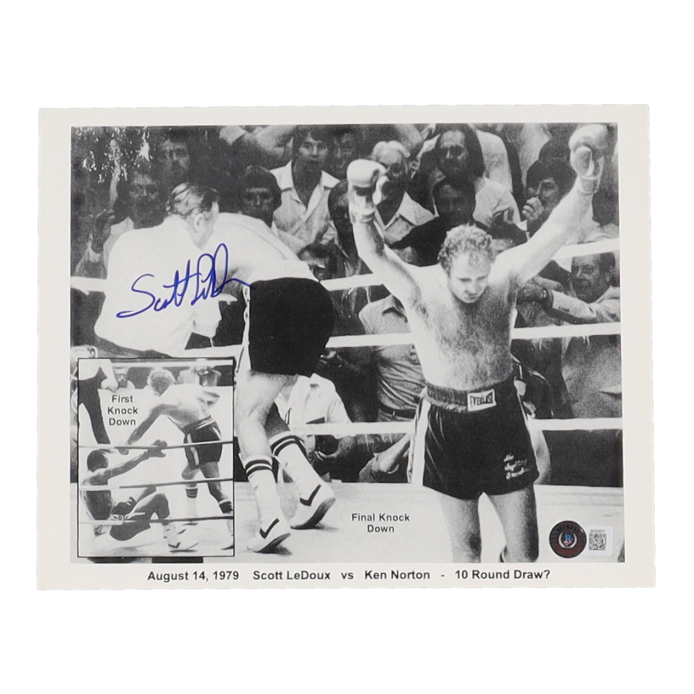 Scott LeDoux Signed 8x10 Photo (Beckett) | Pristine Auction