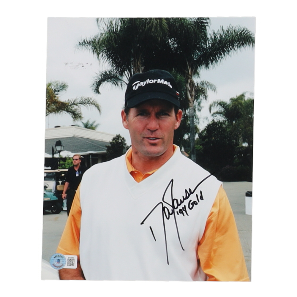 Dan Jansen Signed 8x10 Photo Inscribed "94 Gold" (Beckett) | Pristine ...
