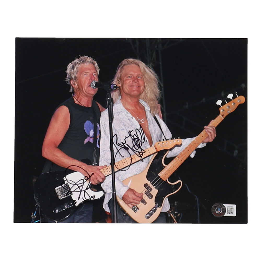 Kevin Cronin & Bruce Hall Signed 8x10 Photo (Beckett) | Pristine Auction