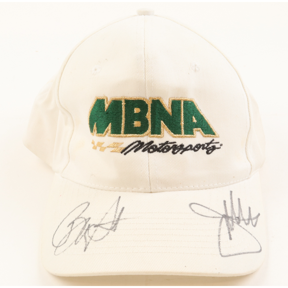 Joe Gibbs & Bobby Labonte Signed MBNA Motorsports Hat (Beckett ...