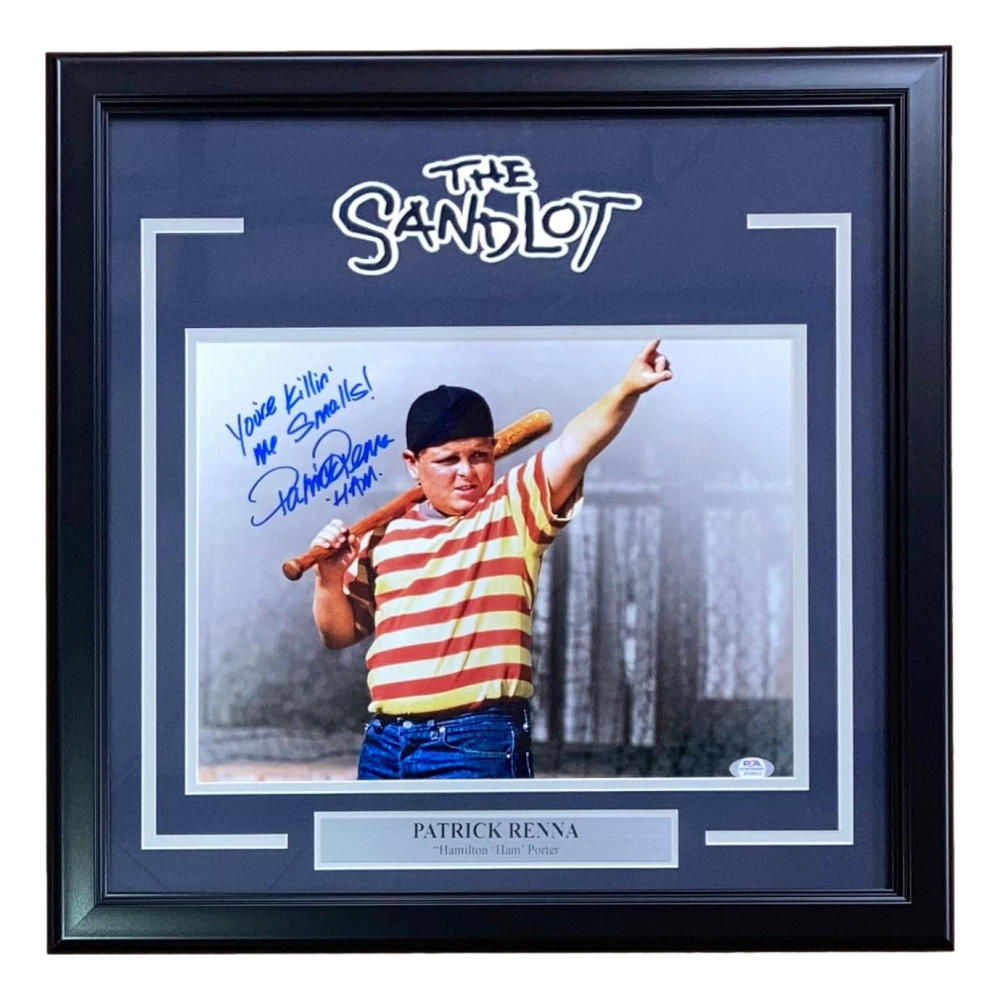 Patrick Renna Signed 16x20 Custom Framed Photo Display Inscribed "You ...