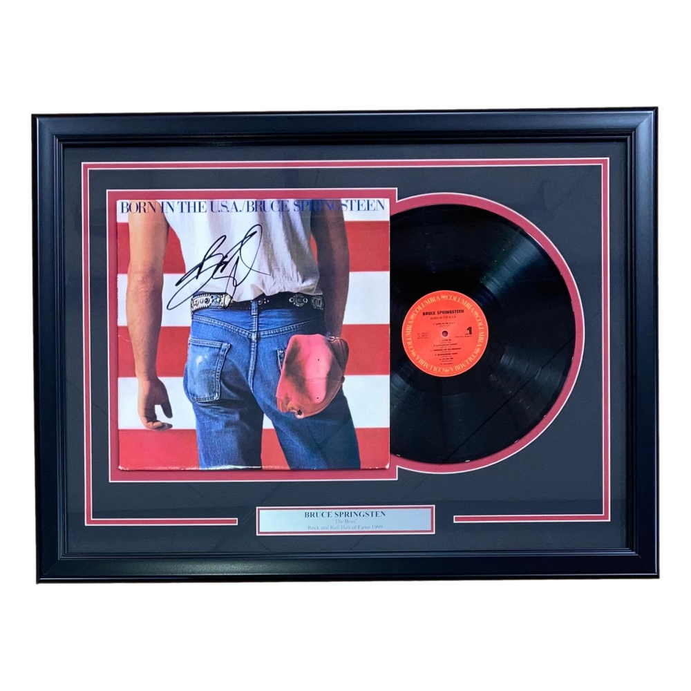 Bruce Springsteen Signed 16x20 Custom Framed Photo Display (JSA LOA ...