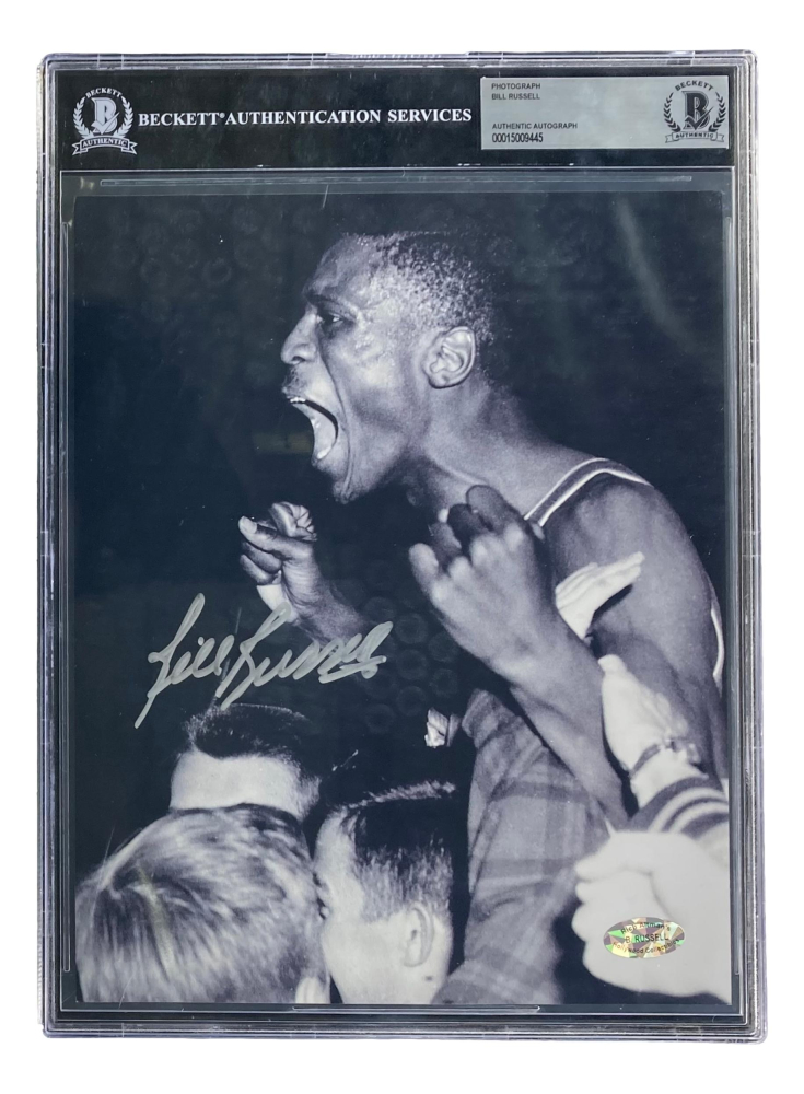 Bill Russell Signed 8x10 Photo (BAS) | Pristine Auction