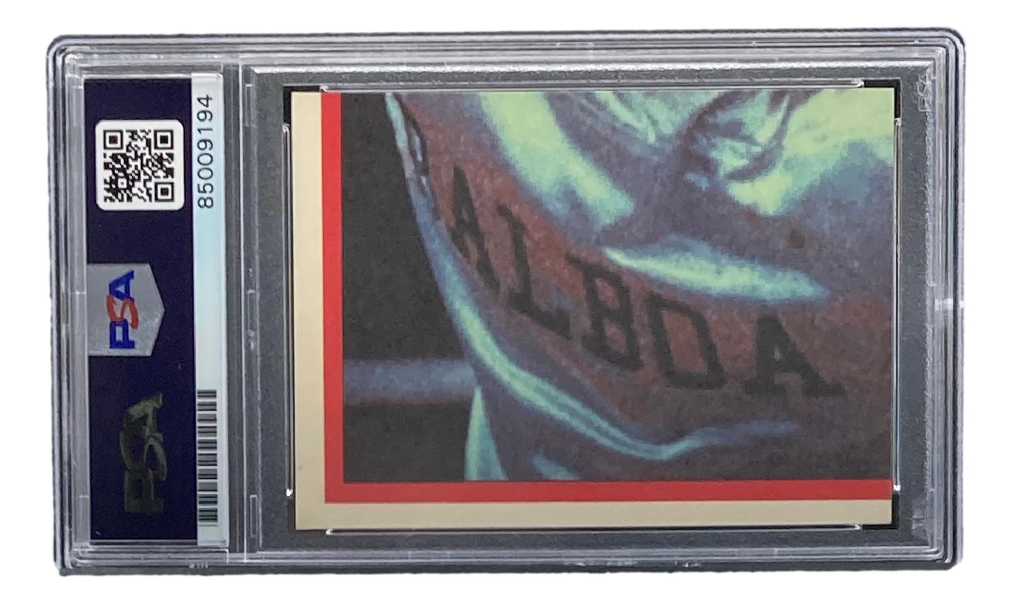 Dolph Lundgren Signed Ivan Drago 1985 Topps #9 Sticker Card (PSA ...