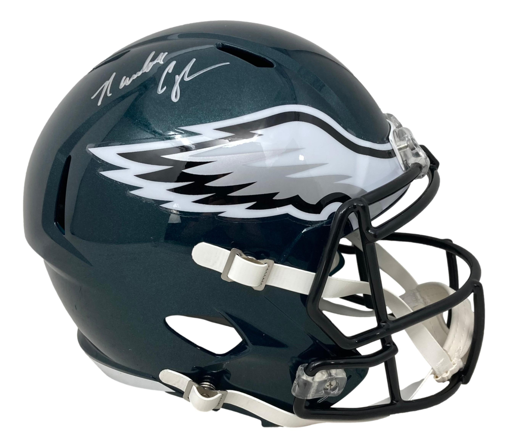 Randall Cunningham Signed Eagles Full-Size Speed Helmet (Beckett) | Pristine Auction