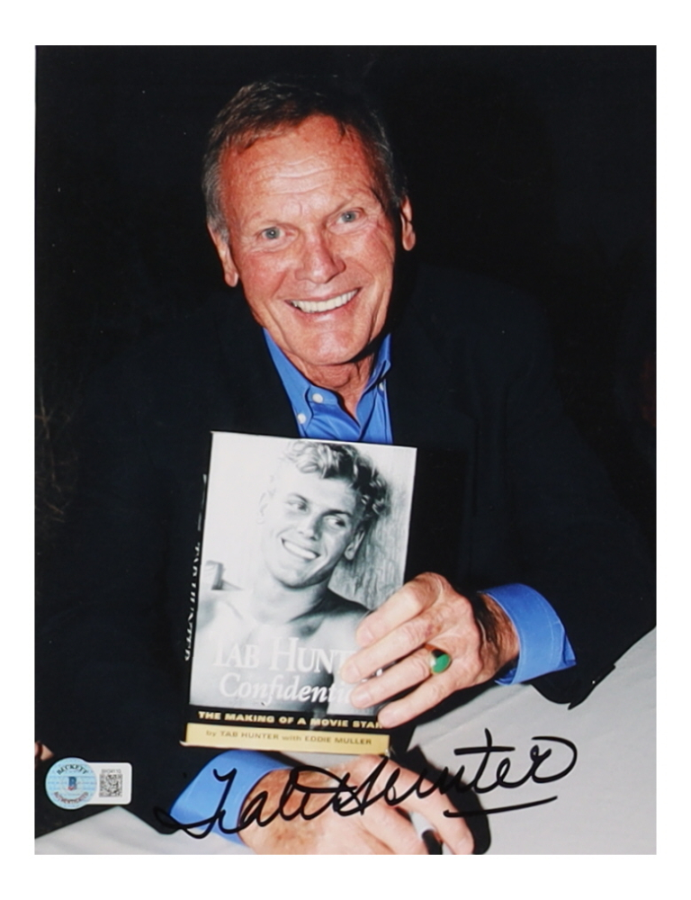 Tab Hunter Signed 8x10 Photo (Beckett) | Pristine Auction
