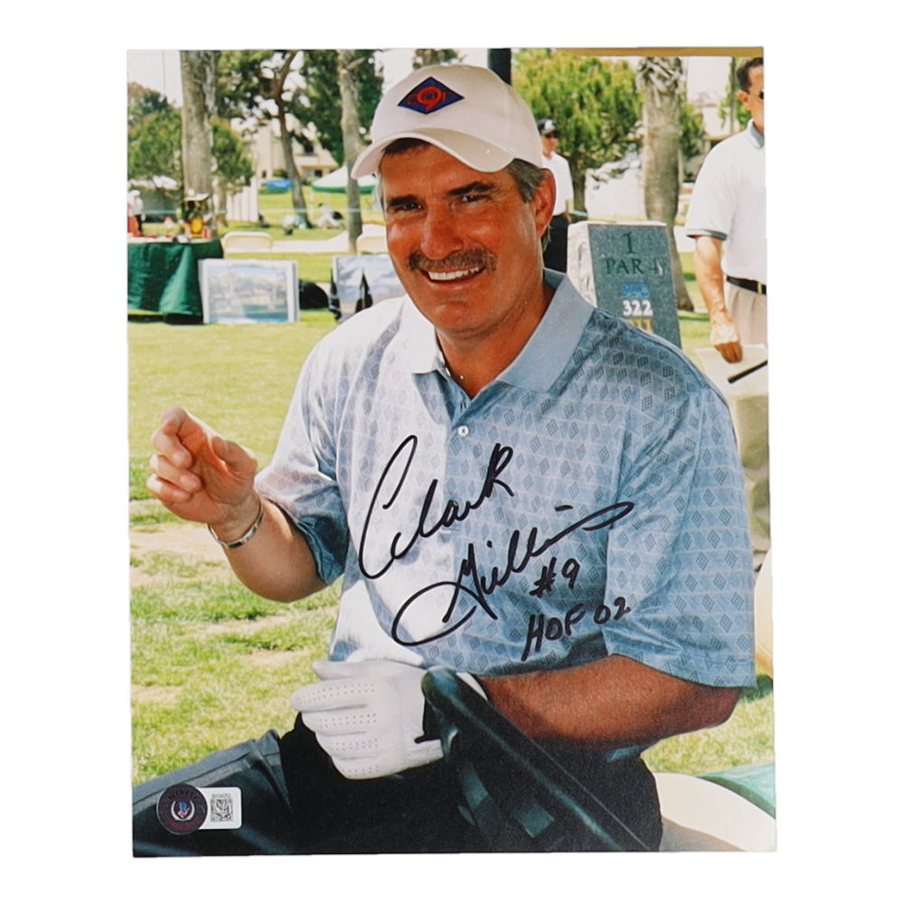 Clark Gillies Signed 8x10 Photo Inscribed "HOF 02" (Beckett) | Pristine ...
