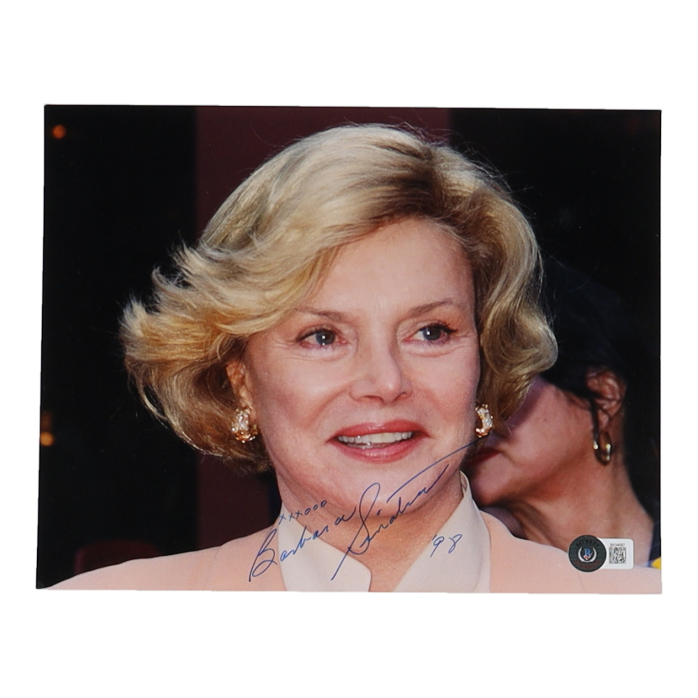 Barbara Sinatra Signed 8x10 Photo Inscribed "XXX000" & "'98" (Beckett) | Pristine Auction