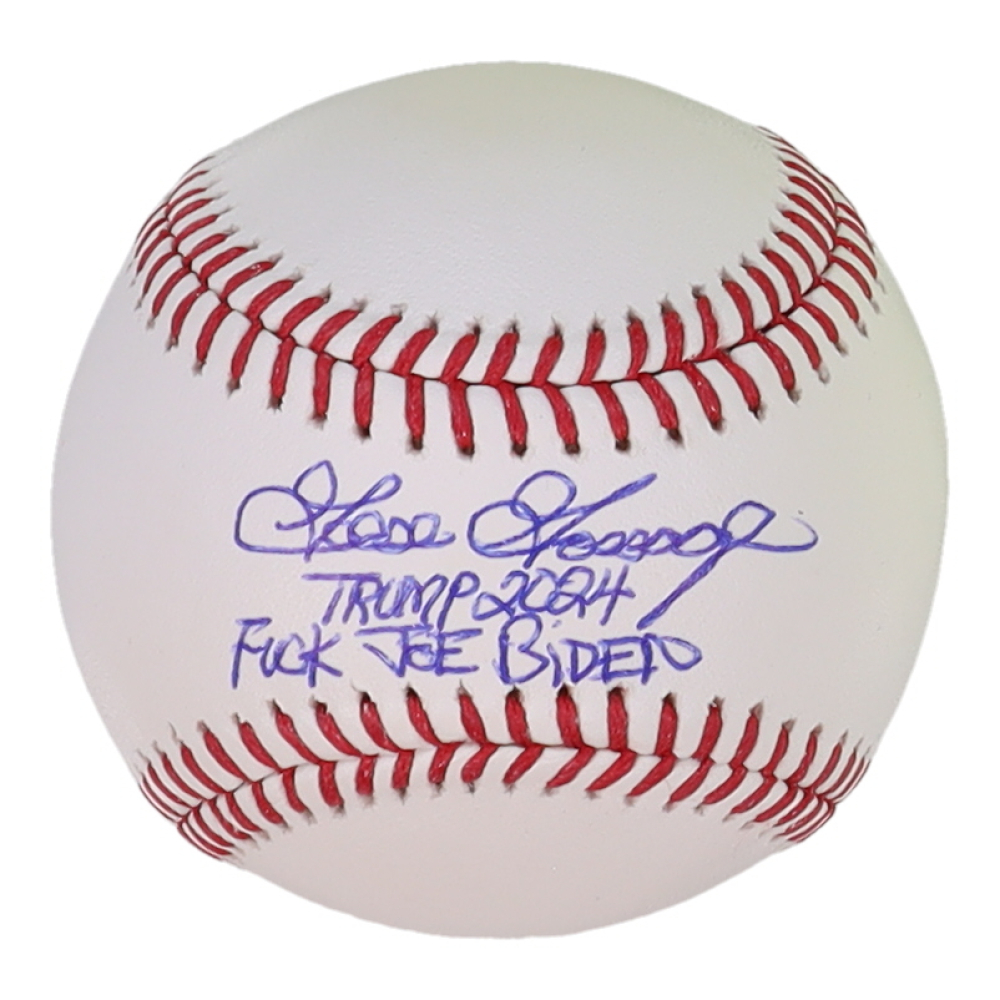 Goose Gossage Signed OML Baseball Inscribed "Trump 2024" & "F*** Joe ...