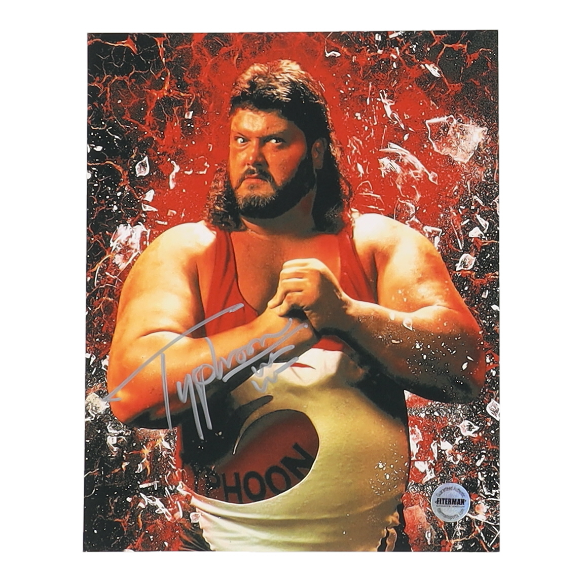 Typhoon Signed 8x10 Photo Inscribed "WWF" (Fiterman) | Pristine Auction