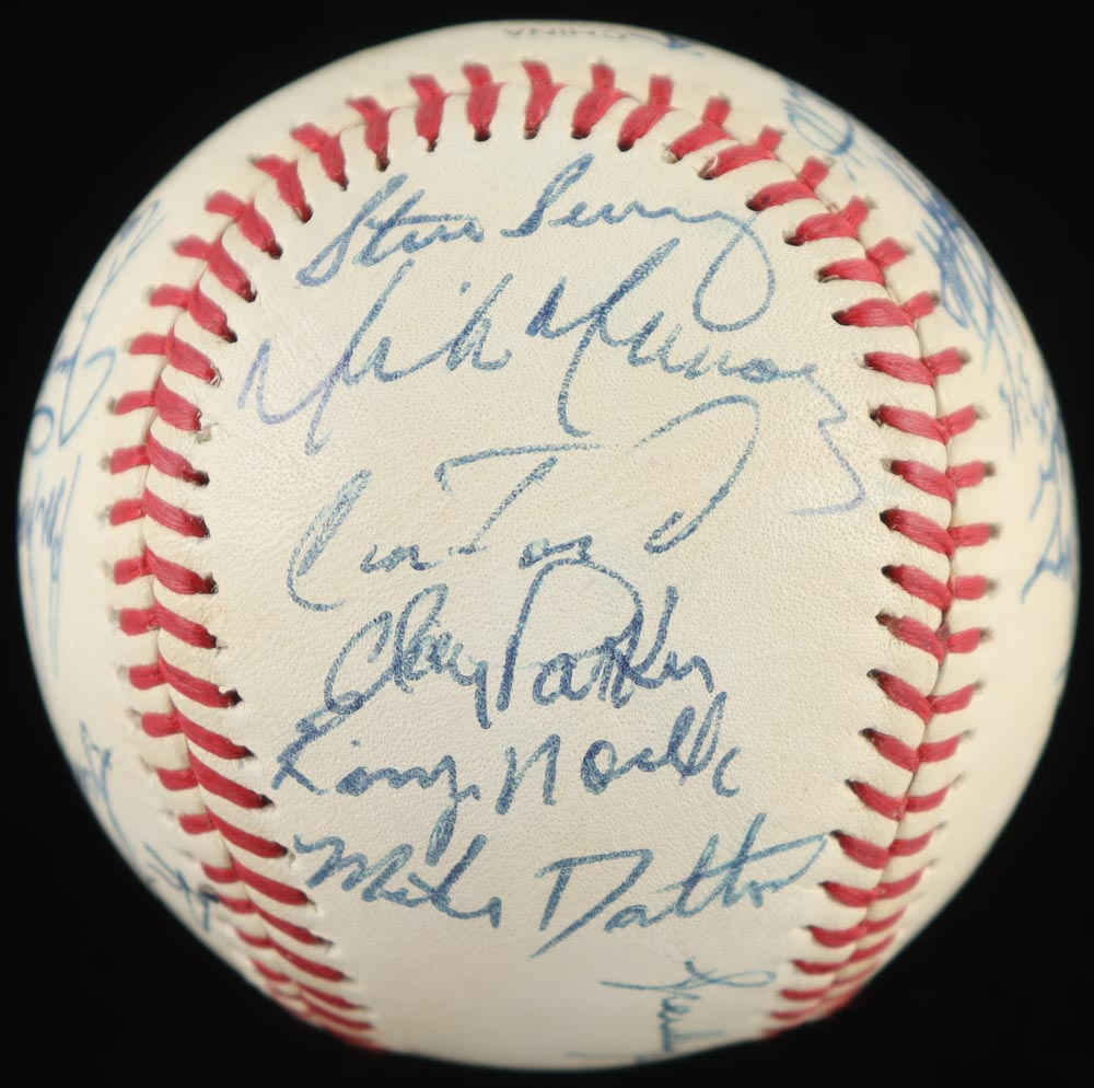 1991 Tigers Baseball Team-Signed by (26) with John Cerutti, Sparky ...