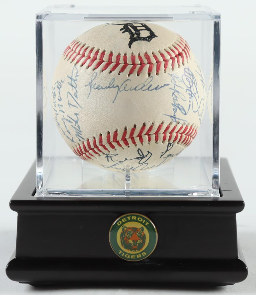 1991 Tigers Baseball Team-Signed by (26) with John Cerutti, Sparky ...