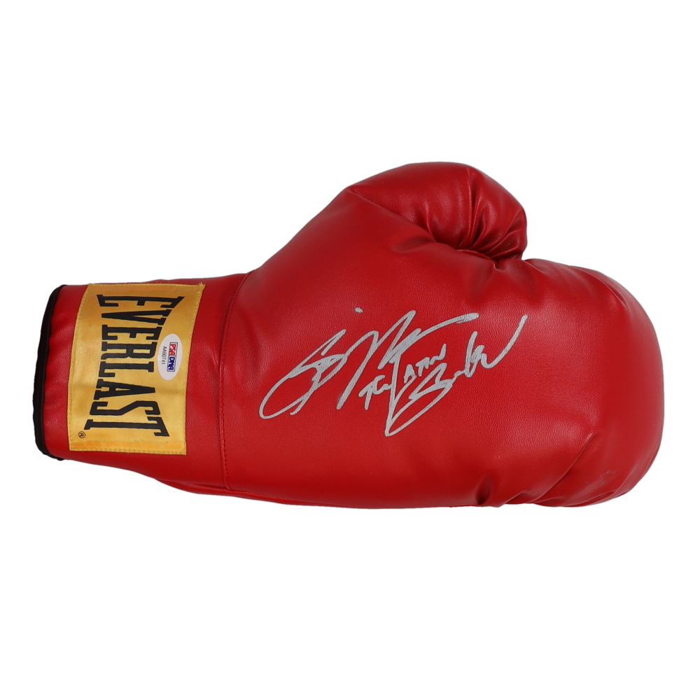 Sergio Mora Signed Everlast Boxing Glove Inscribed "The Latin Snake ...