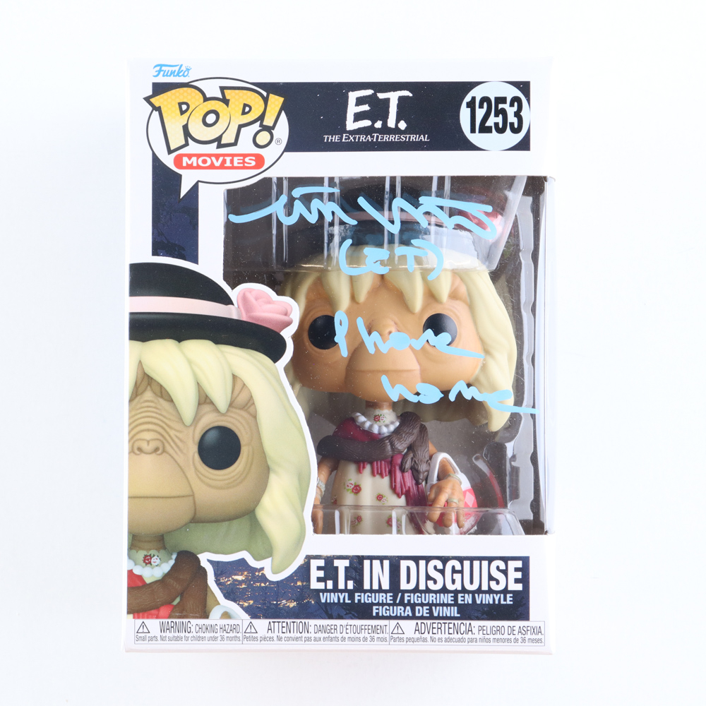 Matthew Demeritt Signed "E.T.: The Extra Terrestrial" #1253 E.T. In ...