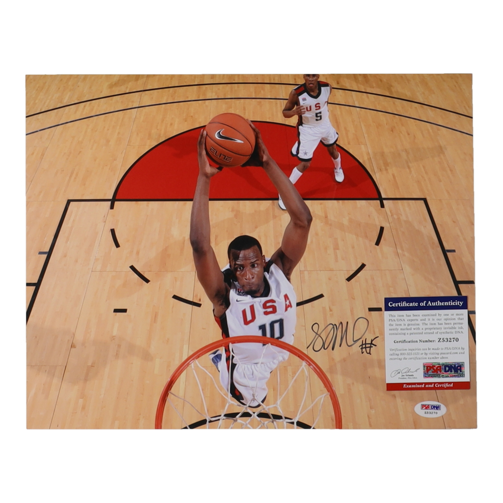 Shabazz Muhammad Signed Team USA 11x14 Photo (PSA) | Pristine Auction
