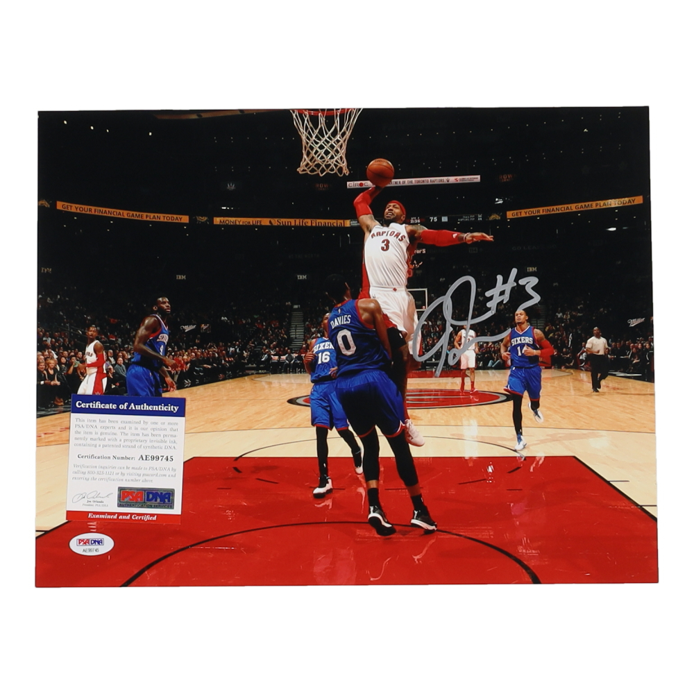 James Johnson Signed Raptors 11x14 Photo (PSA) | Pristine Auction