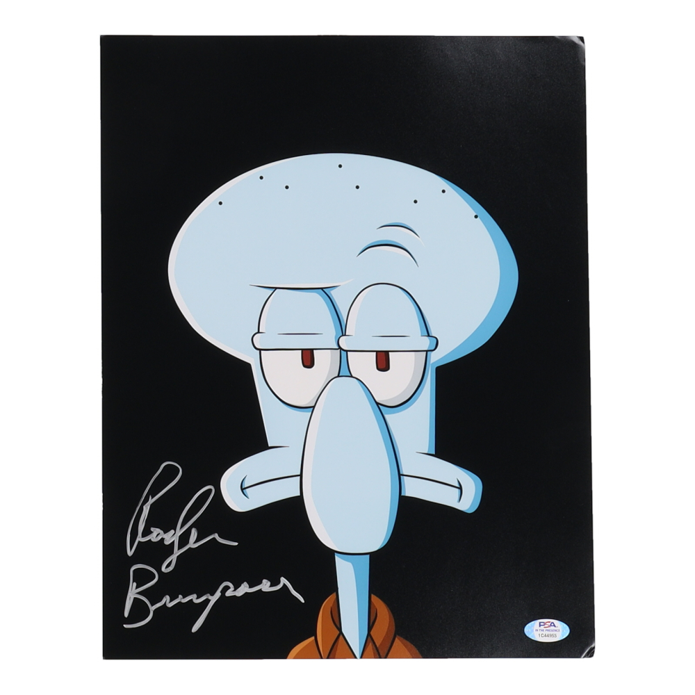 Rodger Bumpass Signed "SpongeBob SquarePants" 11x14 Photo (PSA ...