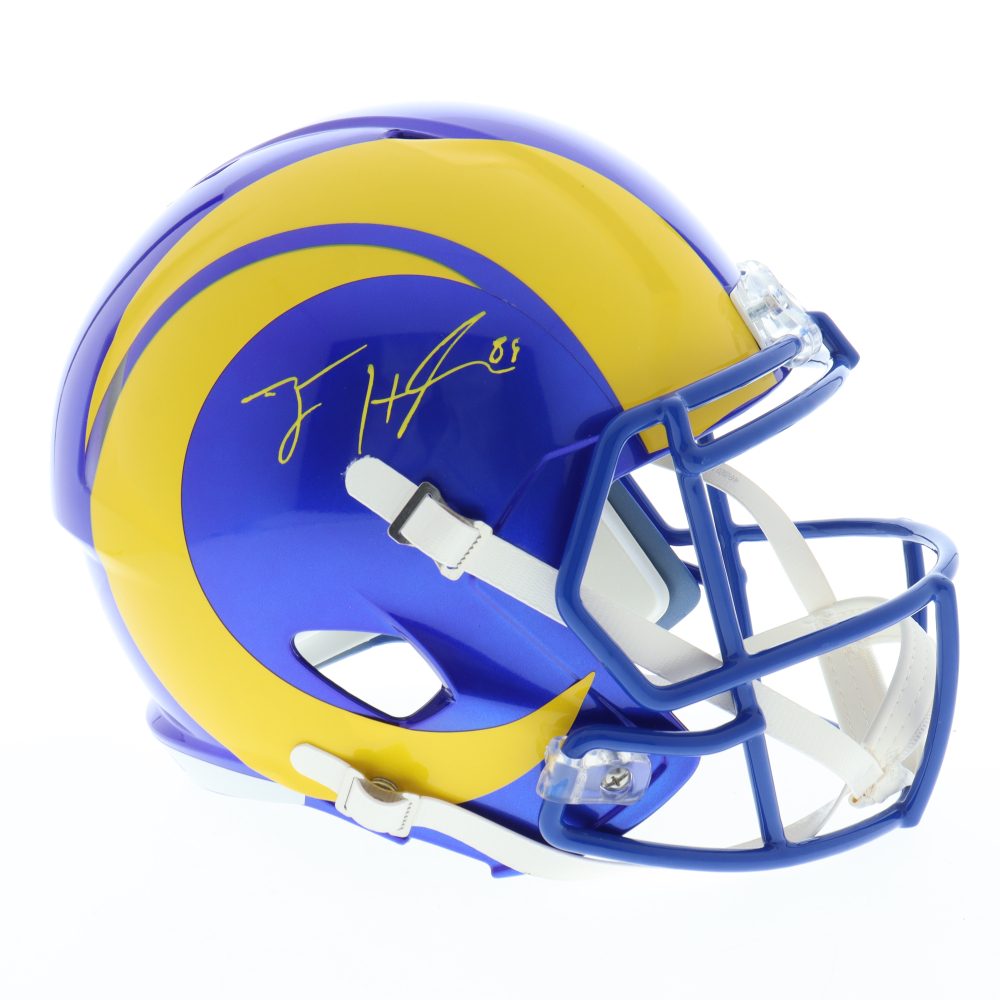 Tyler Higbee Signed Rams Full-Size Speed Helmet (PSA) | Pristine Auction