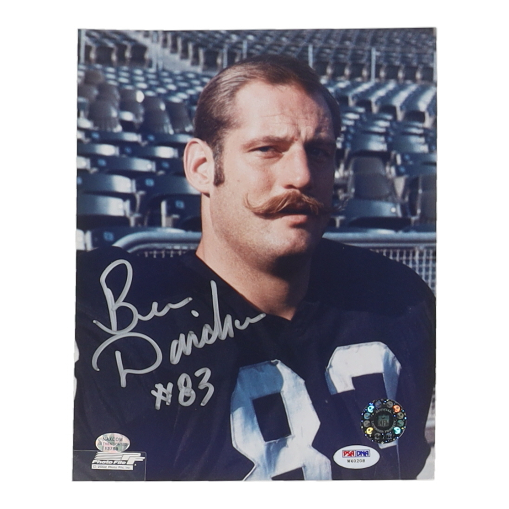 Ben Davidson Signed Raiders 8x10 Photo (PSA) | Pristine Auction