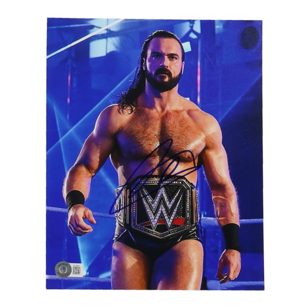 Drew McIntyre Signed WWE 8x10 Photo (Beckett) | Pristine Auction