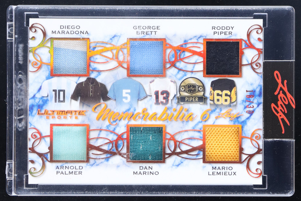 2021 Leaf Ultimate Sport Ultimate Memorablila 6 #UM607 Diego Maradona ...