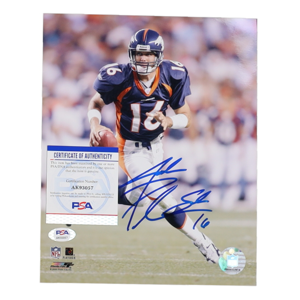 Jake Plummer Signed Broncos 8x10 Photo (PSA) | Pristine Auction