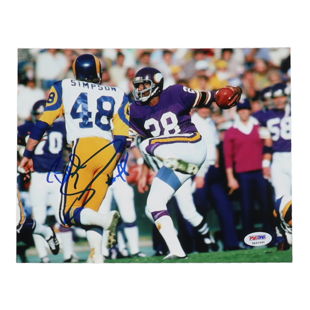 Bill Simpson Signed Rams 8x10 Photo (PSA) | Pristine Auction