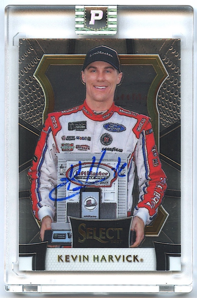Kevin Harvick Signed 2017 Select #79 (PA Encapsulated) | Pristine Auction