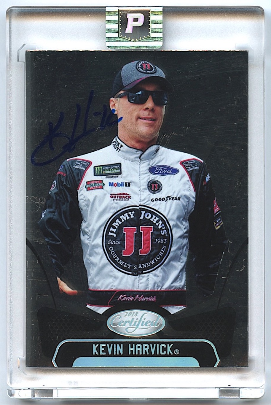 Kevin Harvick Signed 2018 Certified #8 (PA Encapsulated) | Pristine Auction